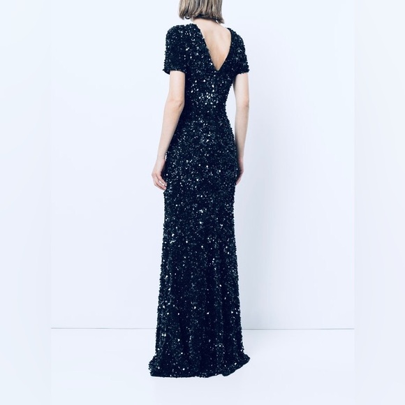 Rachel Gilbert | Dresses | Rachel Gilbert Nixie Gown Sequin Embellished ...
